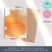 Orange Gold Birthday Invitation Printable Let's Celebrate Surprise ...