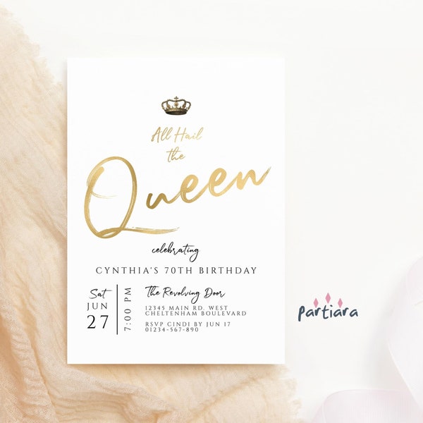 Royal Invitation - Etsy
