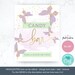 Butterfly Candy Bar Sign Printable Girl 1st Birthday Party - Etsy