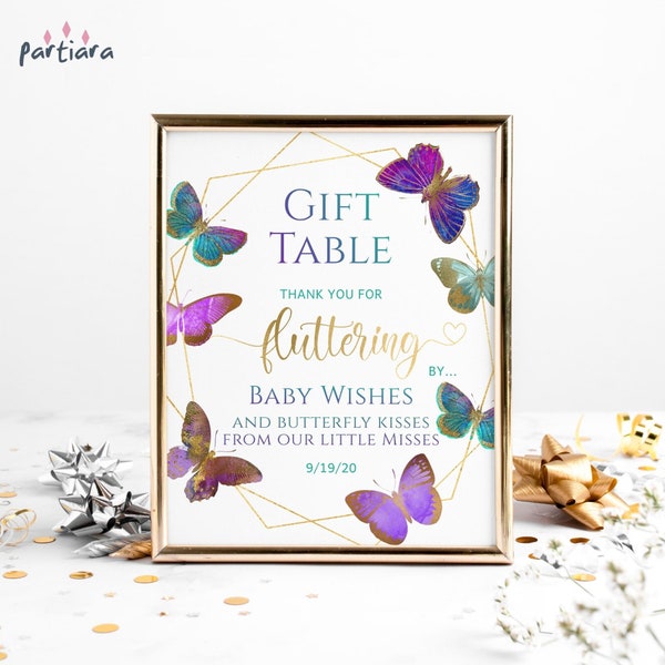Gifts Table Sign - 60+ Gift Ideas for 2024