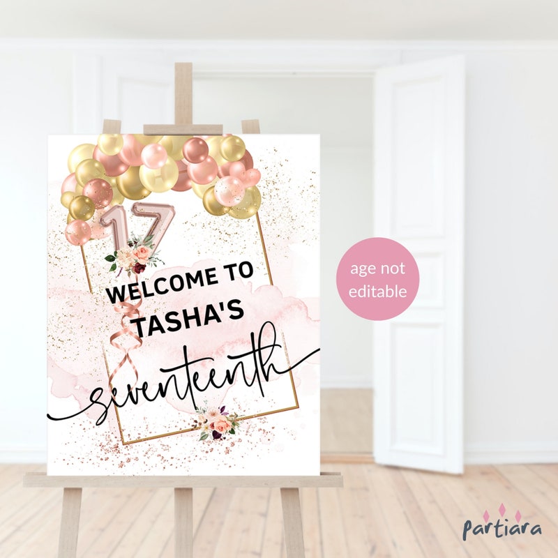 17th Birthday Decorations - Etsy