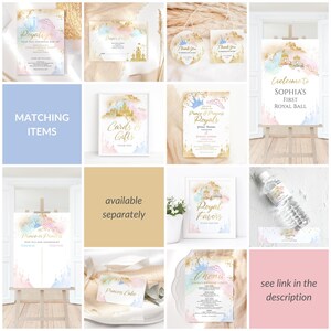 Four Ever Magical Invite, 4th Birthday Invitation, Princess Party ...