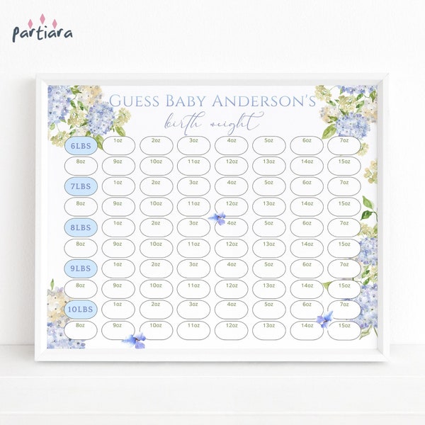 Guess the Baby Game Poster - Etsy