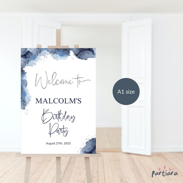 Navy Blue Decor - Etsy