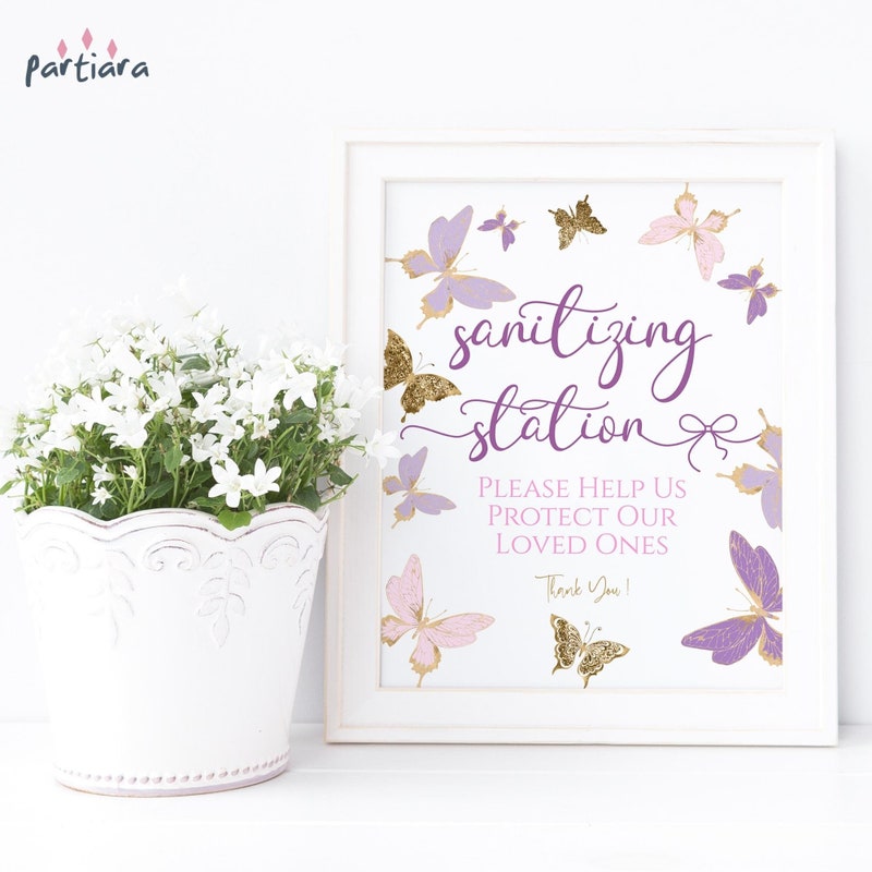 Sanitize Sign - Etsy