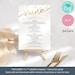 All White Gold Menu Printable Ladies Birthday Dinner Party Table Menus ...