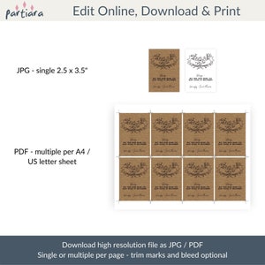 Editable Book Label Cards, Personalized Library Book Labels, This ...