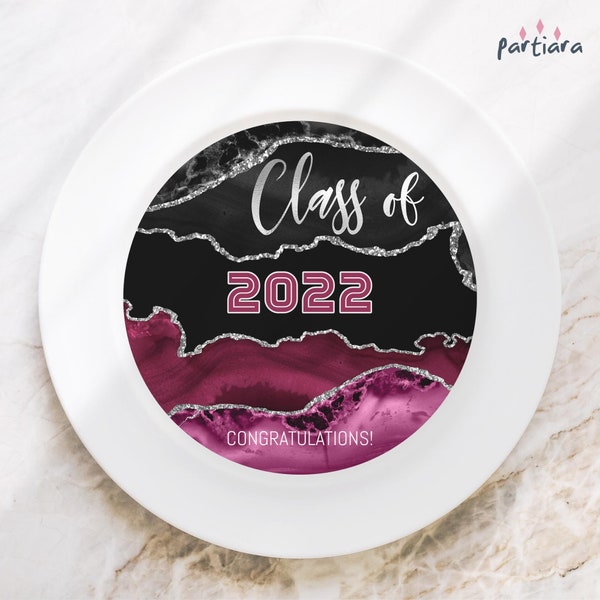 Burgundy Graduation Decorations - Etsy