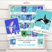 Ocean Themed Flash Cards, Animals, Objects,alphabet A to Z and Colors ...