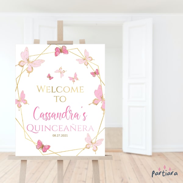 Quinceanera Signs Butterfly - Etsy