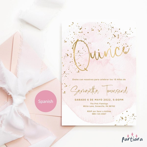 Quince Invitations Pink - Etsy