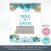 Baby Sink or Swim Game Nautical Baby Shower Beach Party Games - Etsy