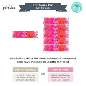 Tropical Water Labels Ladies Birthday Party Personalized Bottle Label ...