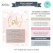 Pastel Pink 40th Birthday Invitation Printable Blush Pink - Etsy