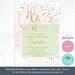 Pink Gold Class of 2022 / 2023 Graduation Invitation Printable - Etsy UK