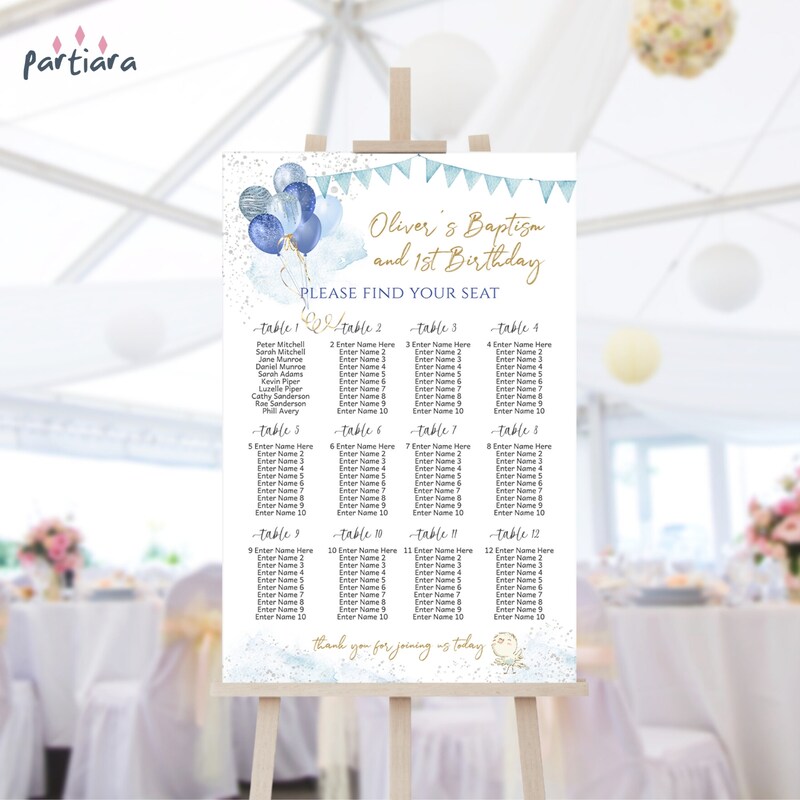Birthday Chart - Etsy