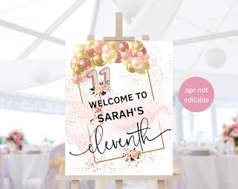 Printable 10th Birthday Chalkboard Sign Video Games Birthday - Etsy