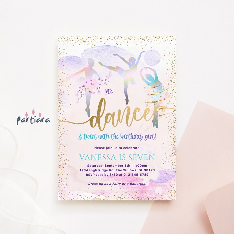 Ballet Theme Party - Etsy