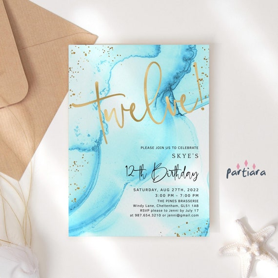 12th Birthday Pool Party