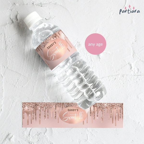 Glitter Labels - Etsy