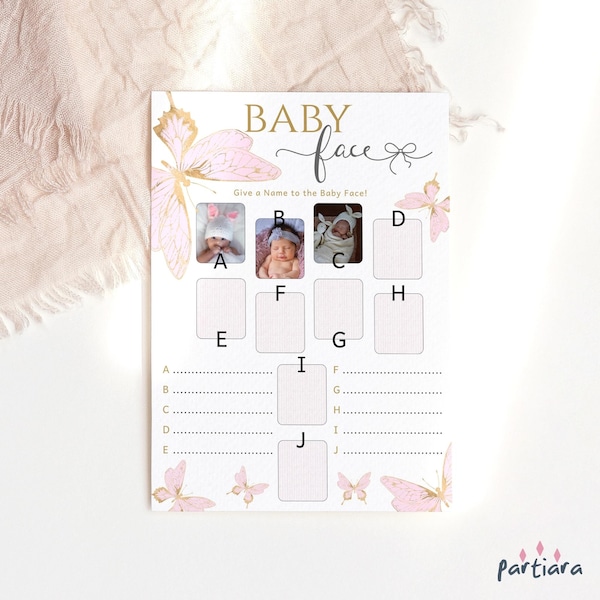 Baby Picture Guessing Game - Etsy