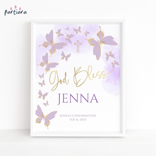 God Bless Cake Topper Printable - Etsy