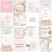 Pale Pink Brunch Menu Sign Printable Ladies Birthday Party - Etsy