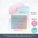 Pastel Rainbow Welcome Sign Printable, Birthday Rainbow Party Welcome ...