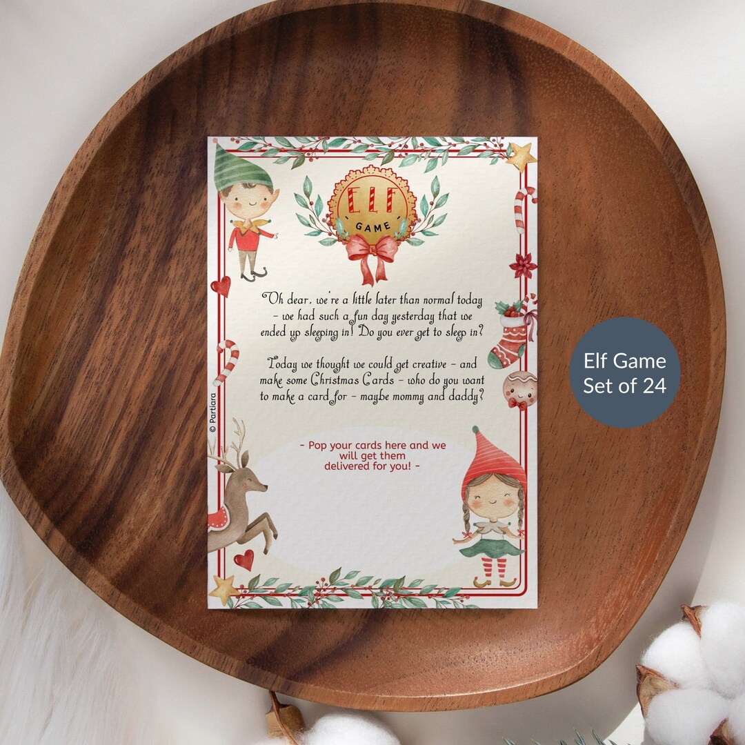 Elf Games Bundle Printable, Christmas Activity for Kids, Create Your ...