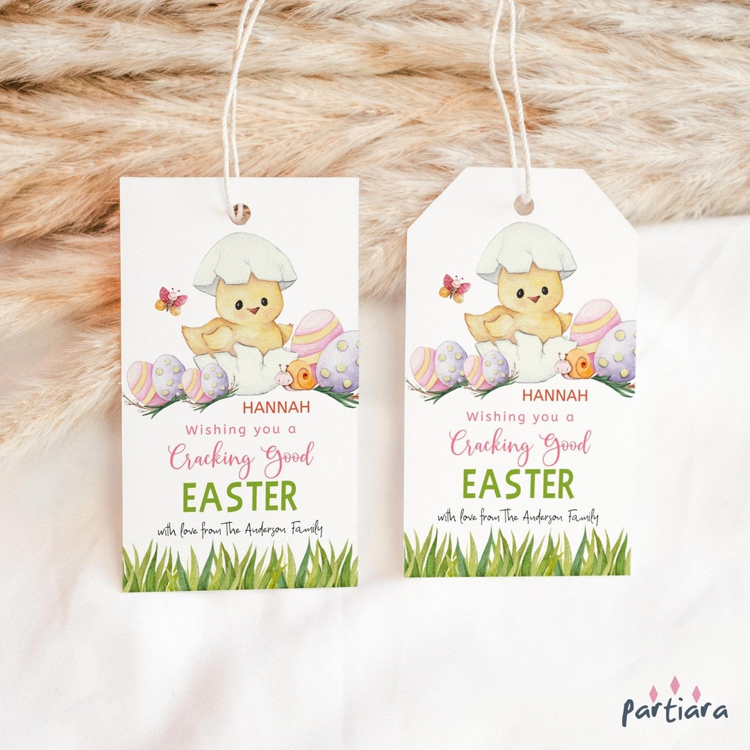 Easter Egg Tag Template, Egg Hunt Tags Printable, Favor Gifts Label ...