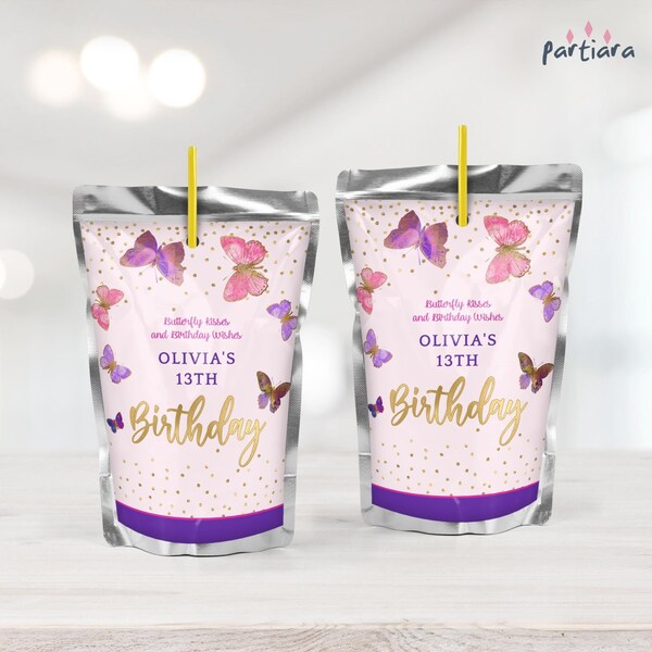 Butterfly Label - Etsy