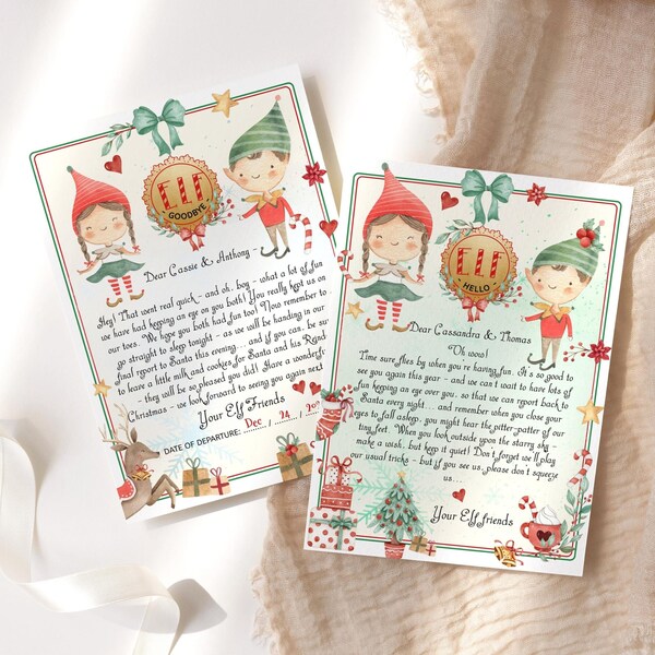 Elf Letters - Etsy