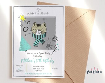 Winter Kitty Party - Etsy
