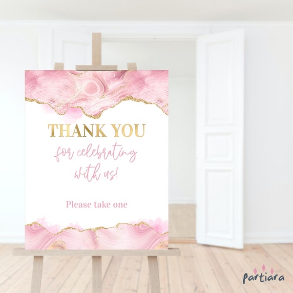 Candy Poster Thank You - Etsy