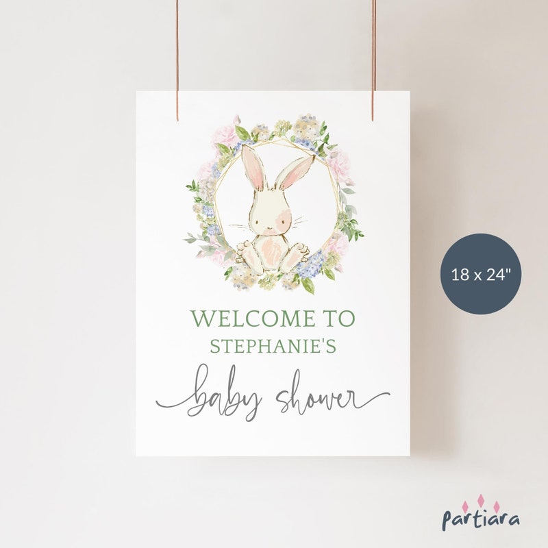 Easter Bunny Signs - Etsy