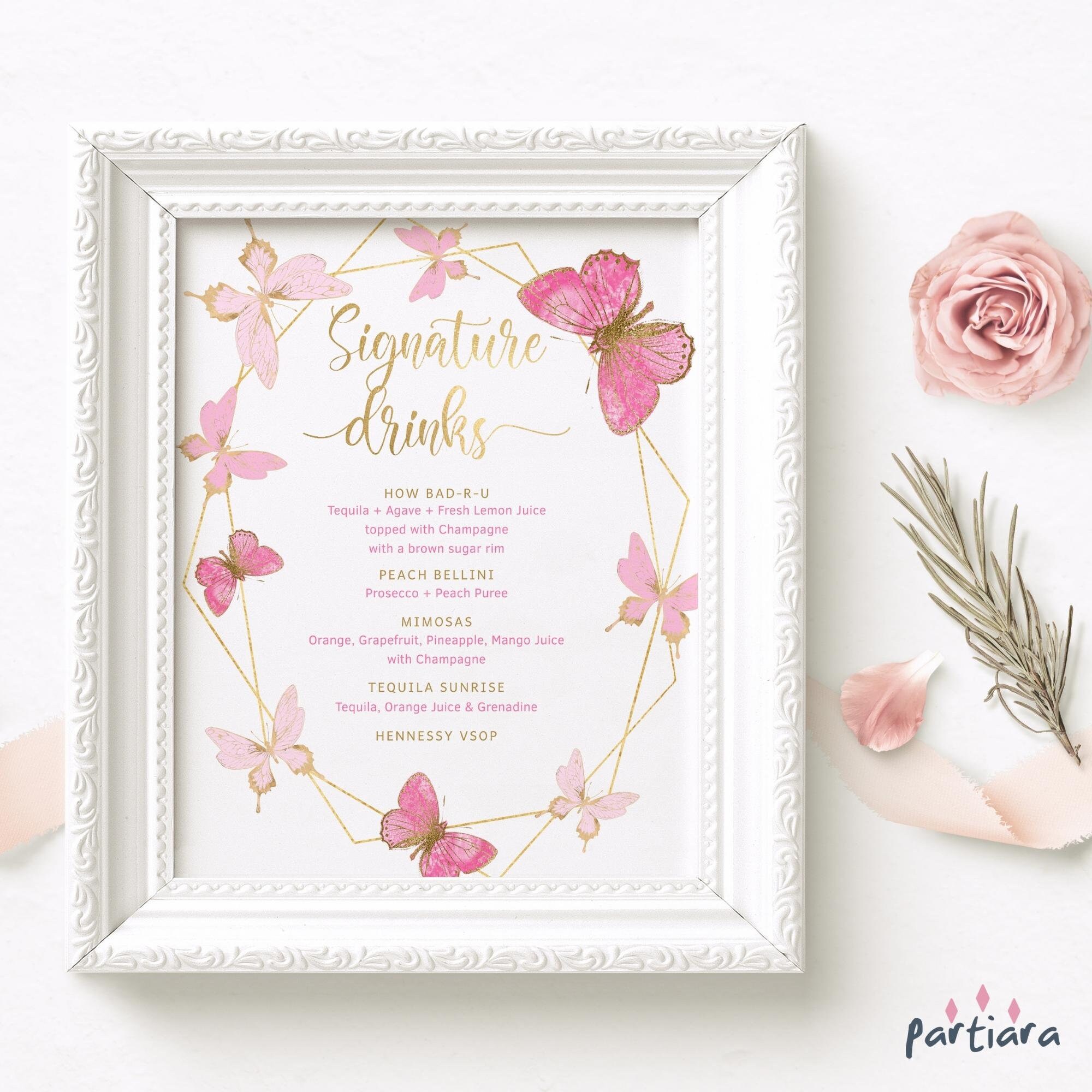 Baby Shower Drinks Menu Printable Signature Cocktails Bar Etsy Baby Shower Drinks Menu Printable Signature Cocktails Bar Etsy