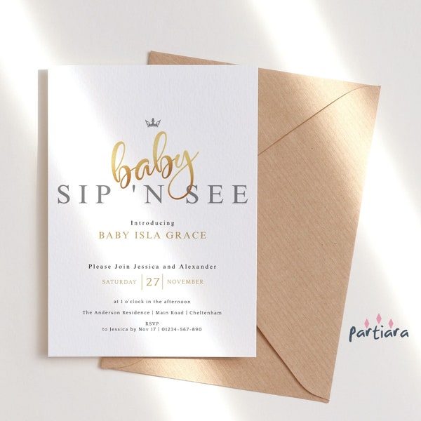 Baby Meet and Greet Party Decor - Etsy