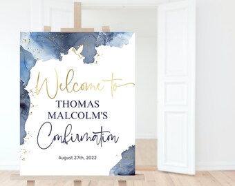 Editable Confirmation Poster - Etsy