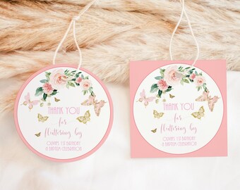 Butterfly Gift Tag | Etsy