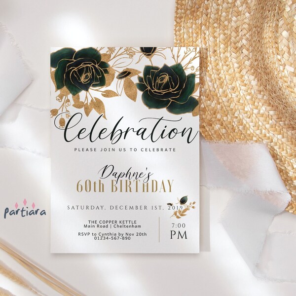 Elegant Dinner Party Invitations - Etsy