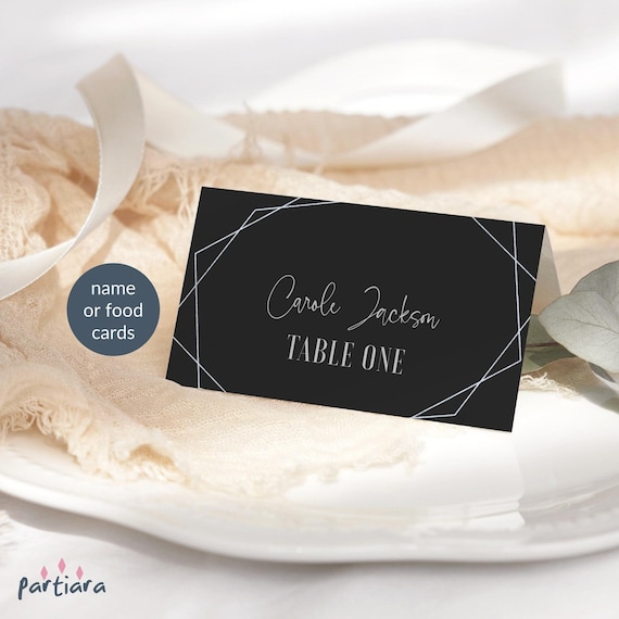 Printable Cards For Food Table