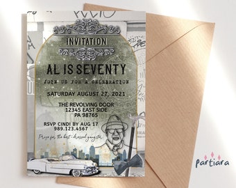 Mafia Party Invitation - Etsy UK