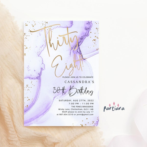 38th Birthday - Etsy