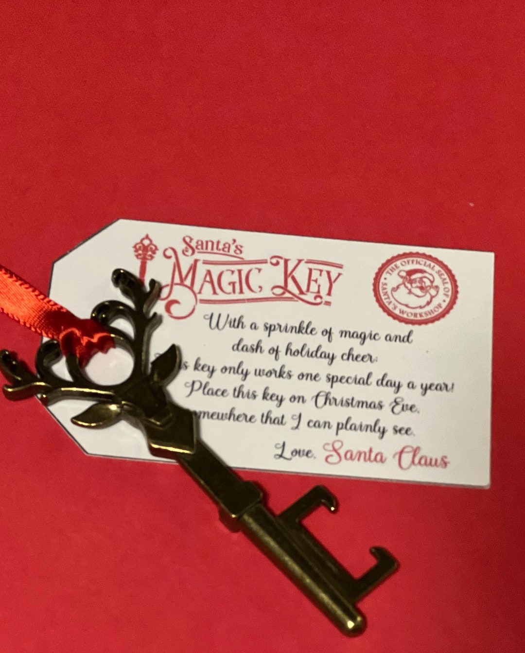 Santa’s Magic Key - Etsy