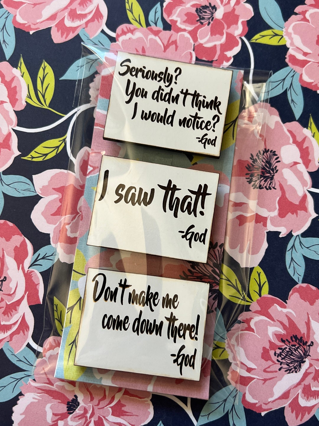 God Quote Fridge Magnets - Etsy