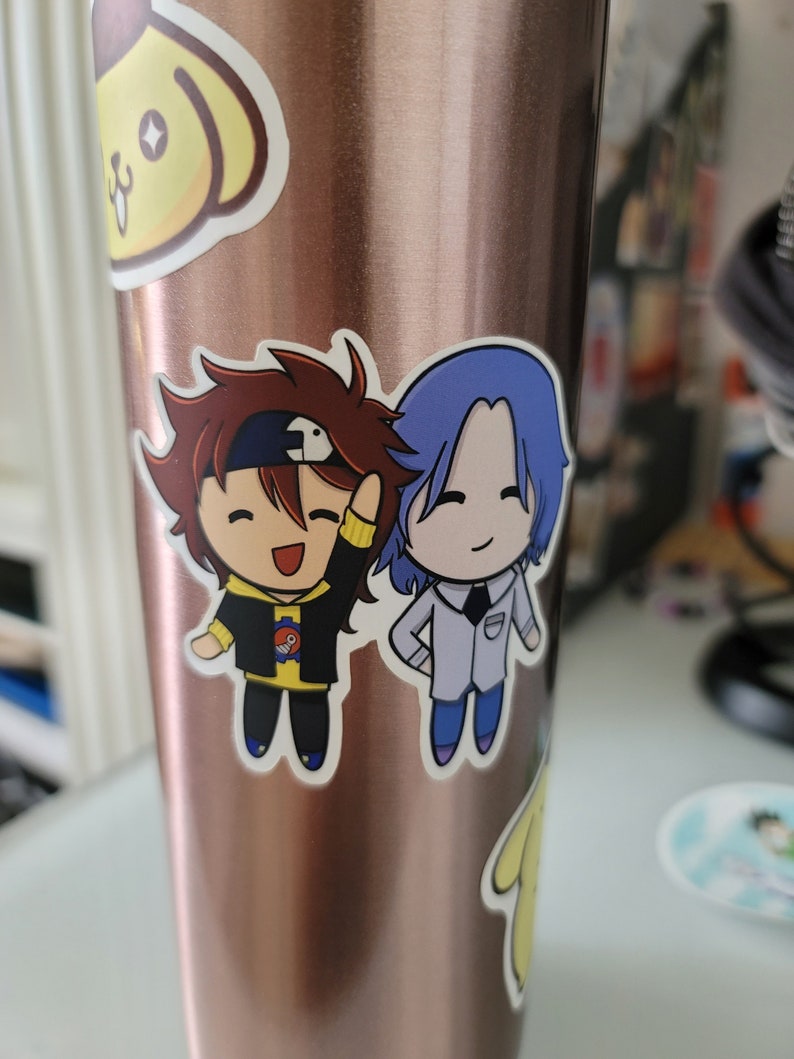 Reki and Langa Sticker, Cute Anime Sticker - Etsy