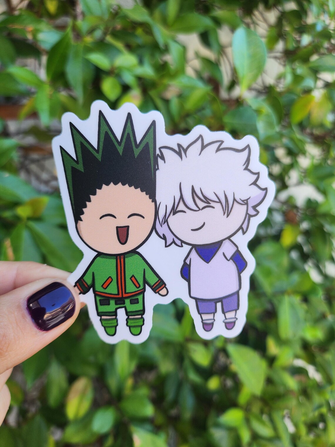 Gon and Killua Sticker, Cute Chibi Anime Sticker, Hxh Sticker - Etsy