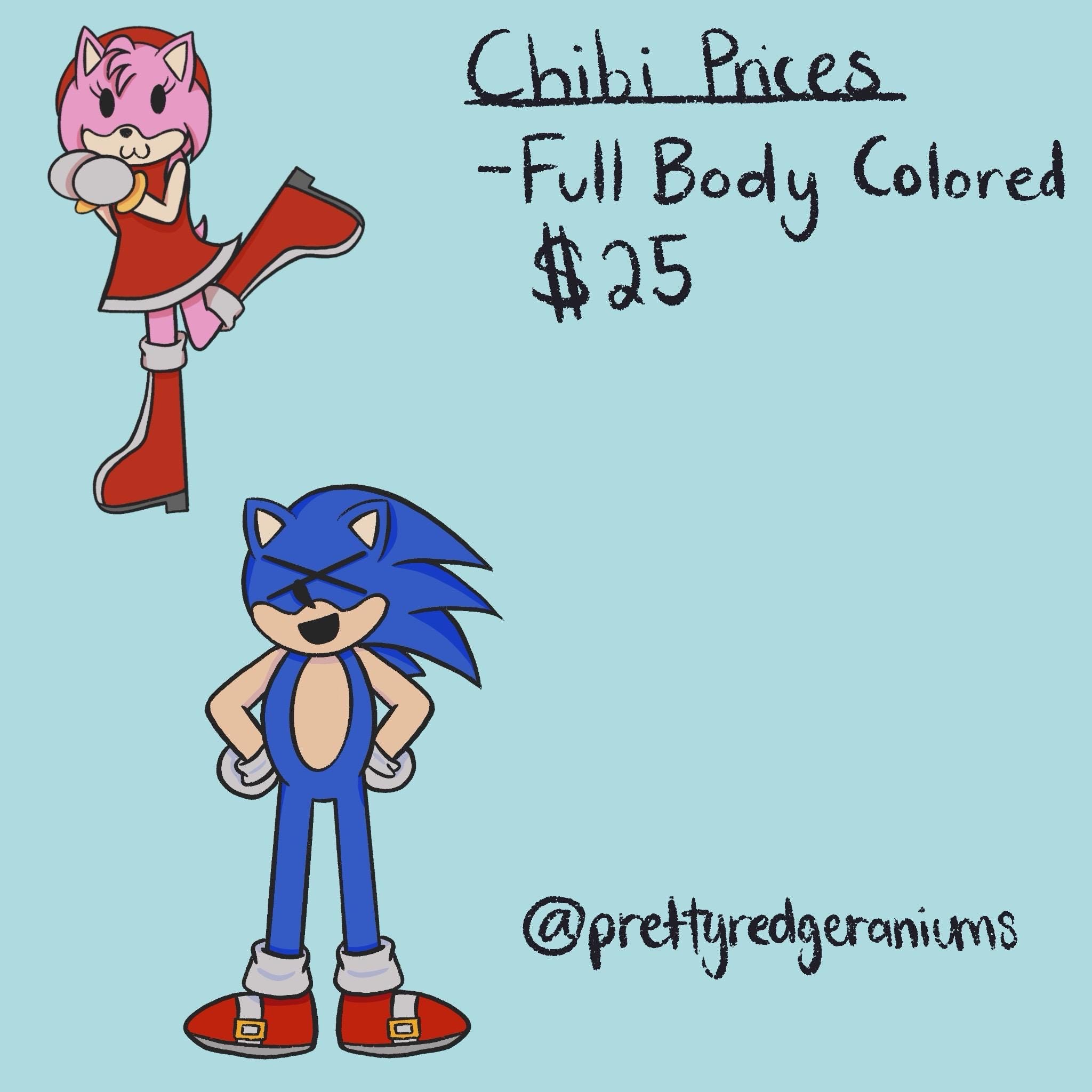 Sonic OC Commissions, Sonic Character Commissions - Etsy