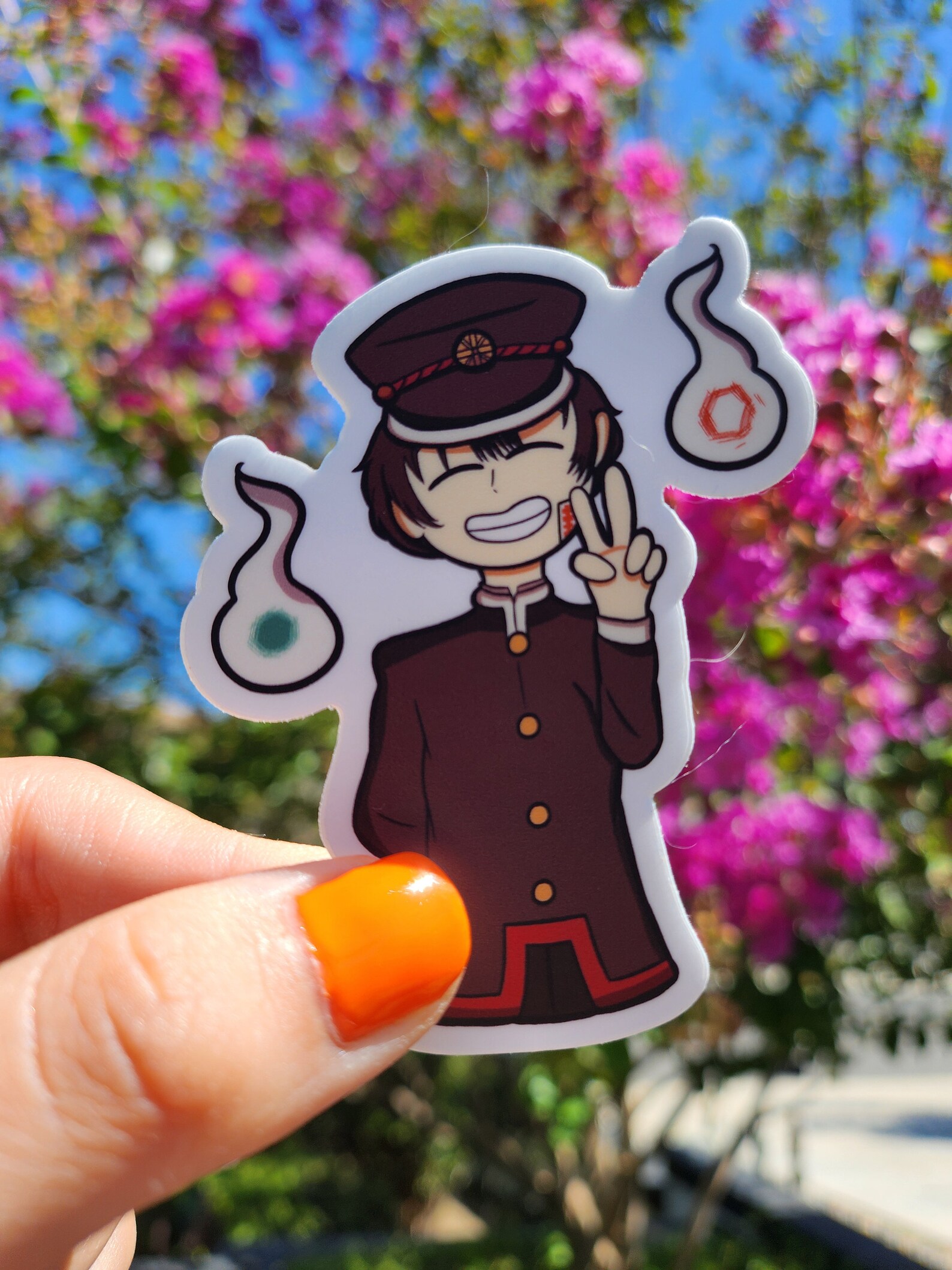 Toilet Bound Hanako Kun Sticker, Hanako-kun Sticker, Hanako Kun, TBHK ...