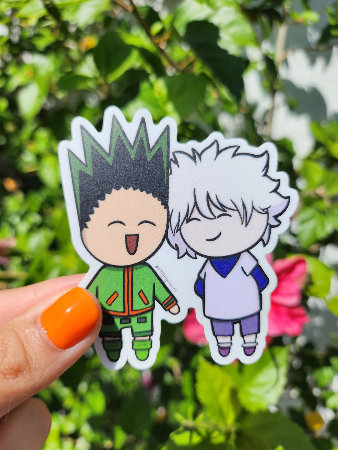 Discounted Gon and Killua Sticker, Cute Anime Sticker, Hxh Sticker - Etsy